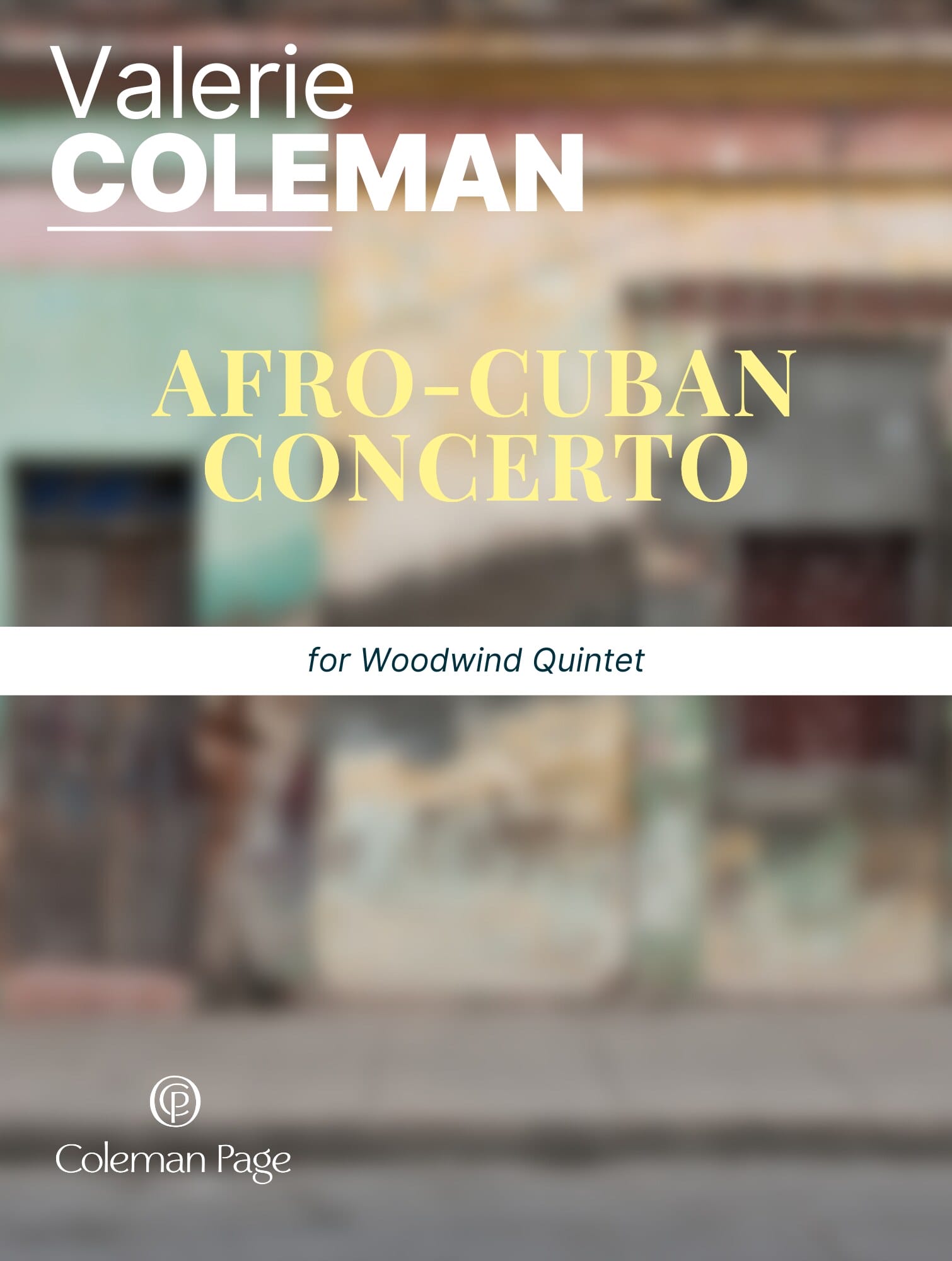 Valerie Coleman - Coleman Page